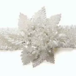 Ang Snow Fairy Bracelet usa ka pattern sa beading bracelet nga makita sa among libre nga Beading Patterns for Seed Beads eBook.