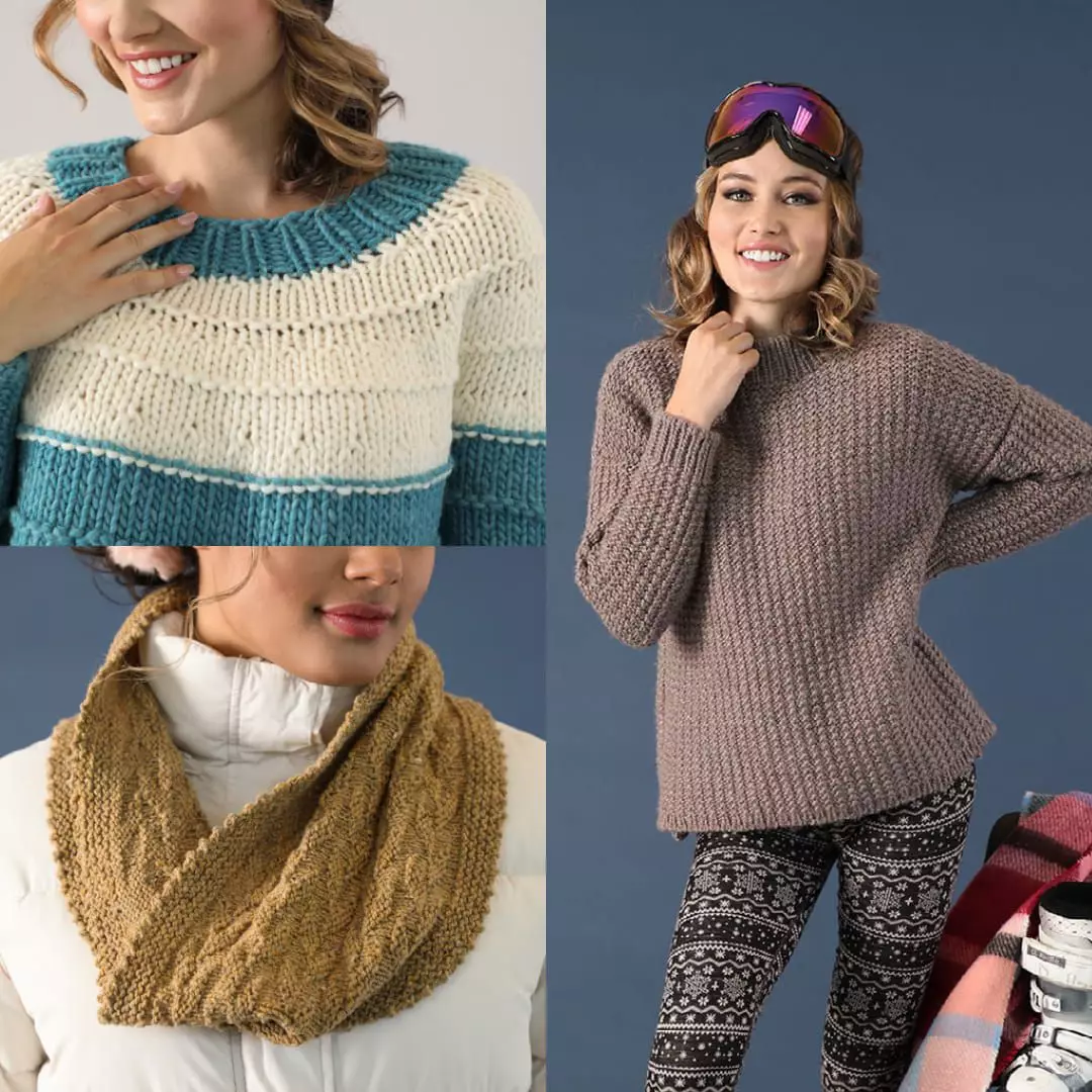 適合所有冬季心情的針織品：knitscene Wintertide 系列