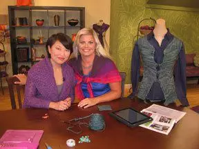 Agua Rios Vest minn Kristin Omdahl, Kif Deher fuq Knitting Daily TV Series 1000 10664_2