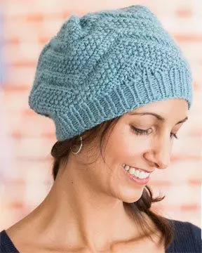 Amstel Hat, As Seen on Knitting Daily TV Episode 907