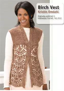 Gilet in betulla all'uncinetto, come visto su Knitting Daily TV Episode 912 10685_2