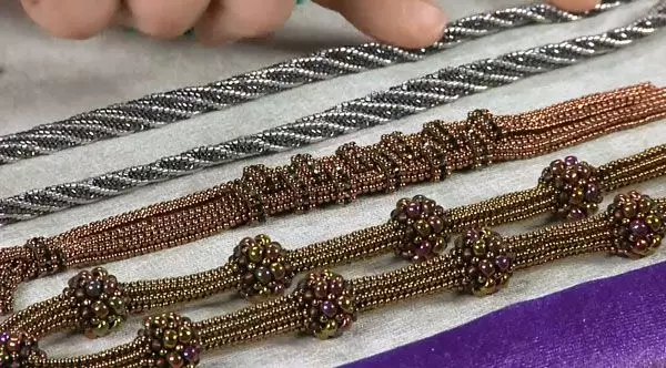 Bead Weaving: Hoe kinne jo in Beaded Spiral Rope Weave en mear, mei Jill Wiseman