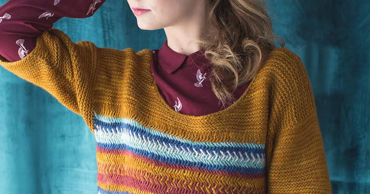 knitscene Fall 2018: Margot Top