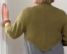 Apprenez à tricoter le haussement d'épaules Audubon de Lisa Shroyer.