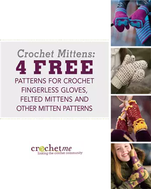 Ръкавици за плетене на една кука: 4 безплатни модела за плетене на една кука ръкавици без пръсти, филцови ръкавици и други модели на ръкавици