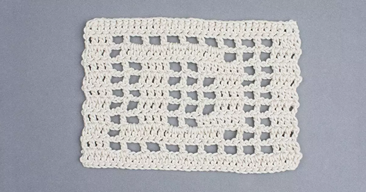 Bii o ṣe le Filet Crochet: Inu & Ita Apoti naa 12039_10