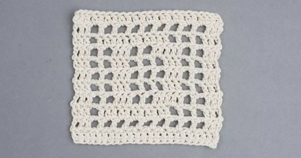 Bii o ṣe le Filet Crochet: Inu & Ita Apoti naa 12039_11