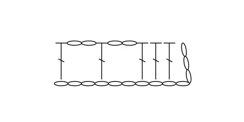 filet crochet chart diagram