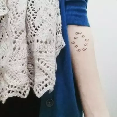 tatouages ​​​​à tricoter