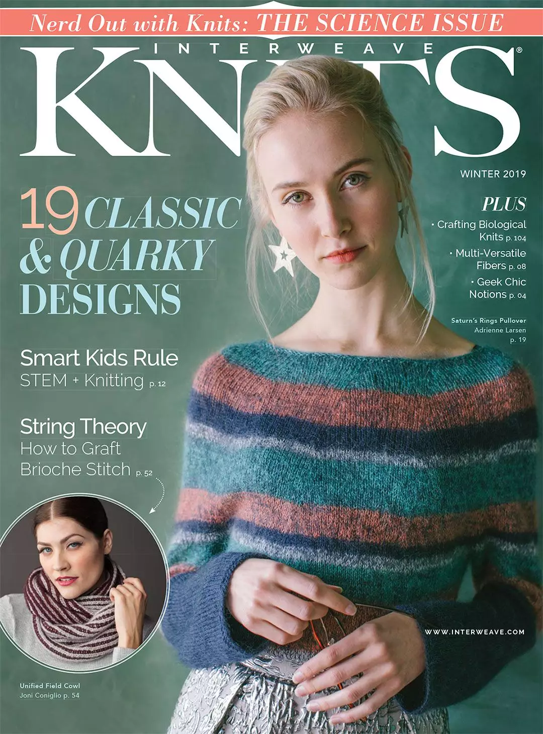 Interweave Knits Wanter 2019: The Science Issue