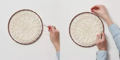 သင်ယခုလိုအပ်သော DIY Crochet Mandala နံရံချိတ်ဆွဲကိရိယာ 13152_5