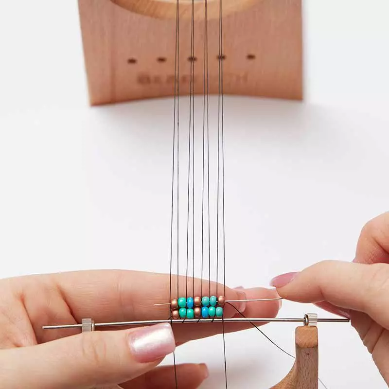 10 cousas que debes saber para encaixar nun tear. Serie de inicio: Beading on a Loom con Tammy Honaman.