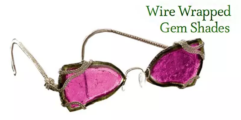 本周最喜欢的项目：Wire Wrapped Gem Shades