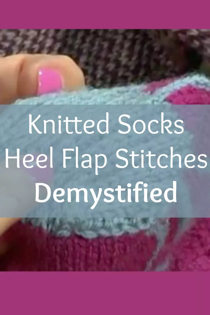 Gestréckte Socken Heel flaach Stréckstécker ginn an dësem exklusiven an hëllefräiche Blog vum Knitting Daily demystifizéiert.