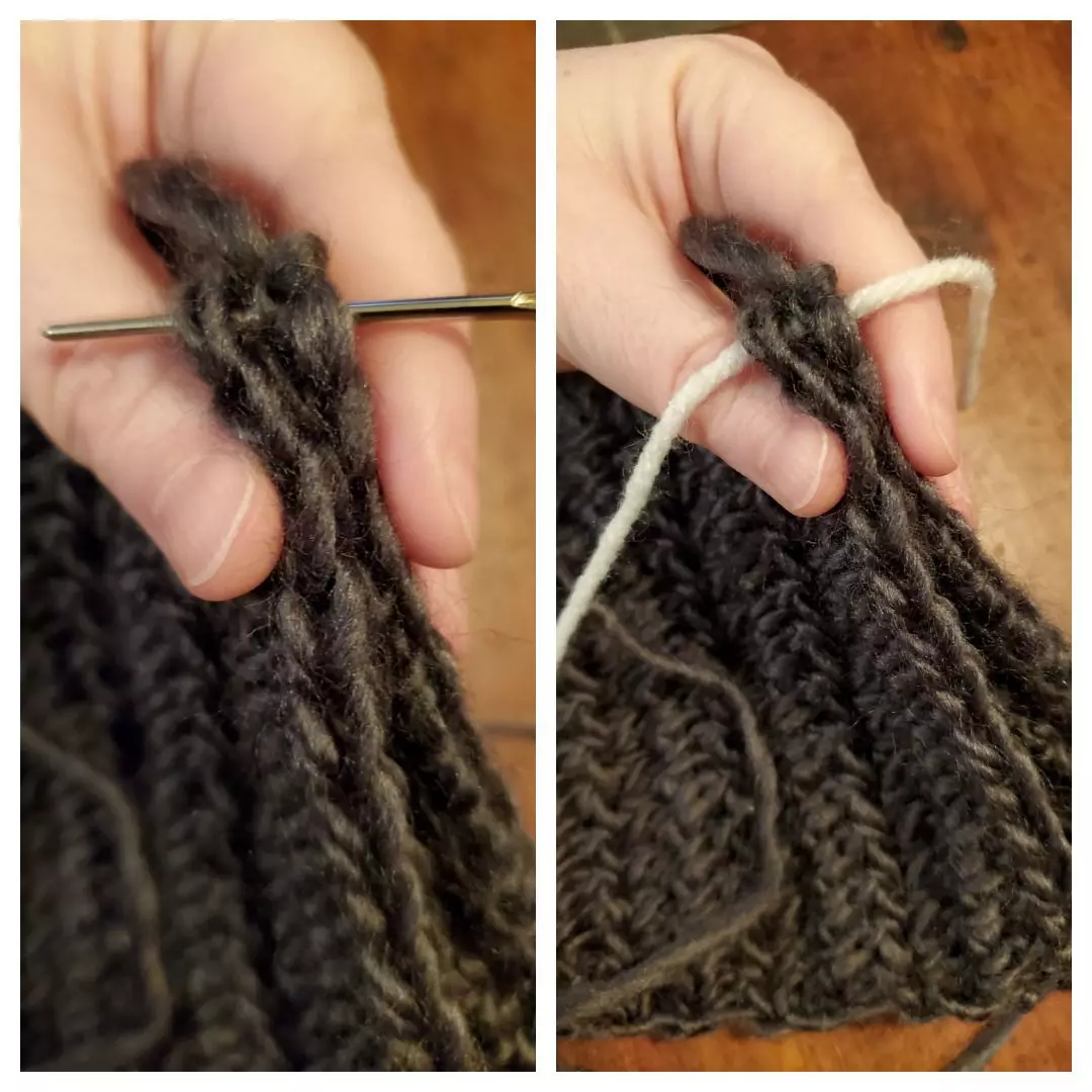 whipstitch seaming crochet