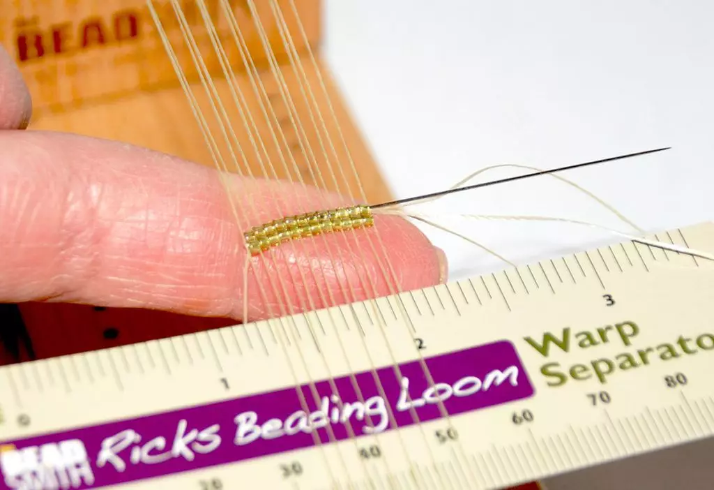 Beading Loom, projecte gratuït de teixit de perles de Tammy Honaman