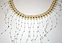 Θα σας αρέσει να ενημερώνετε τα vintage κοσμήματα σε ένα αριστούργημα κοσμήματος με χάντρες, όπως αυτό το παράδειγμα.