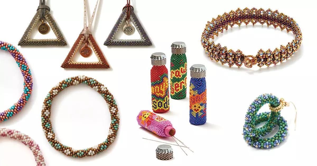 5 Kawai Tsaba Projects: Gorgeous Dutsen Ado sakar Amfani kawai Seed Beads