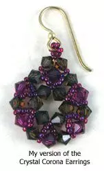 Gawin itong Madaling Crystal at Seed Bead Earrings 15297_2