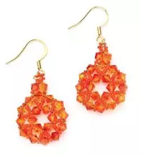 Gawin itong Madaling Crystal at Seed Bead Earrings 15297_3