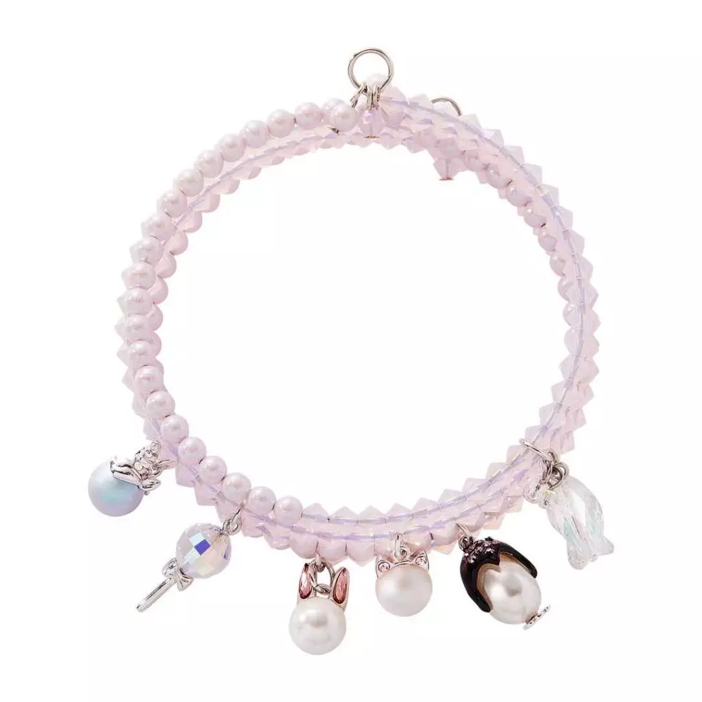 Cutie Cute memory wire bracelet.