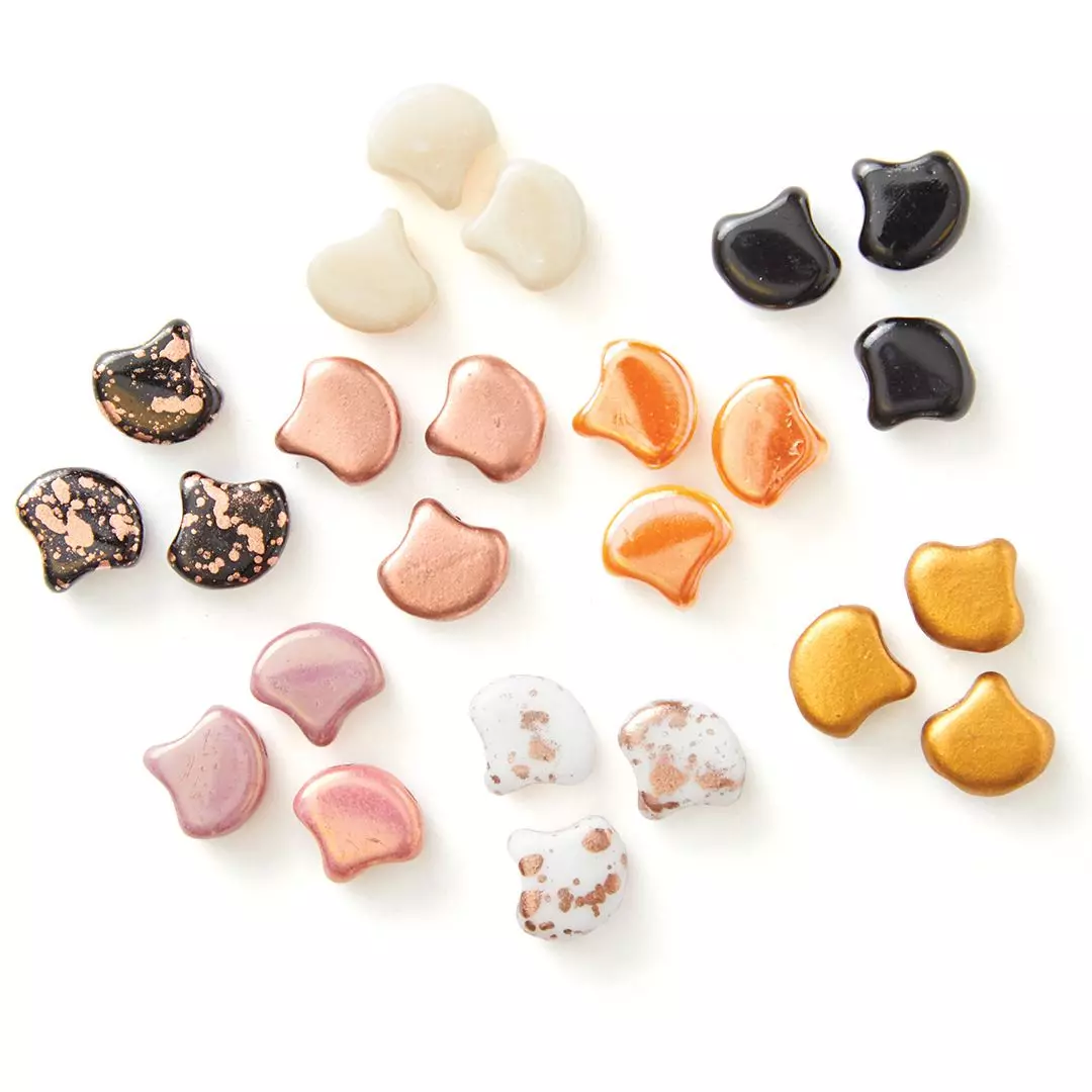 ArtBeads perles en forme de ginkgo fournitures de perles