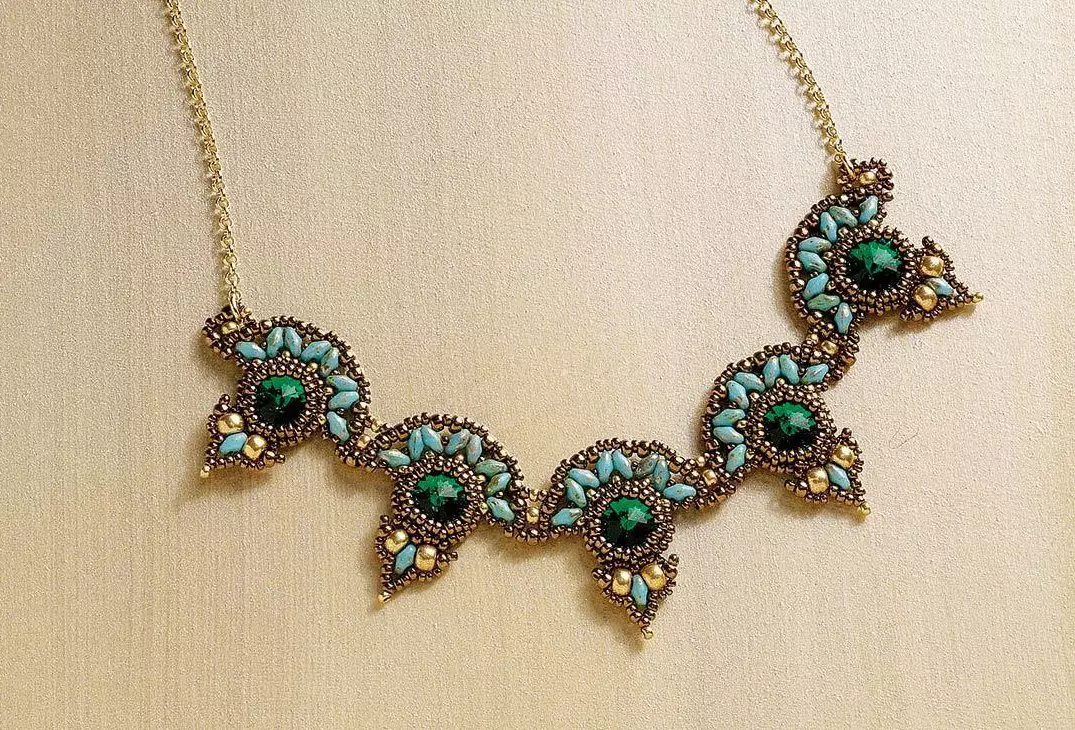 Smadar Grossman's Emerald City Necklace