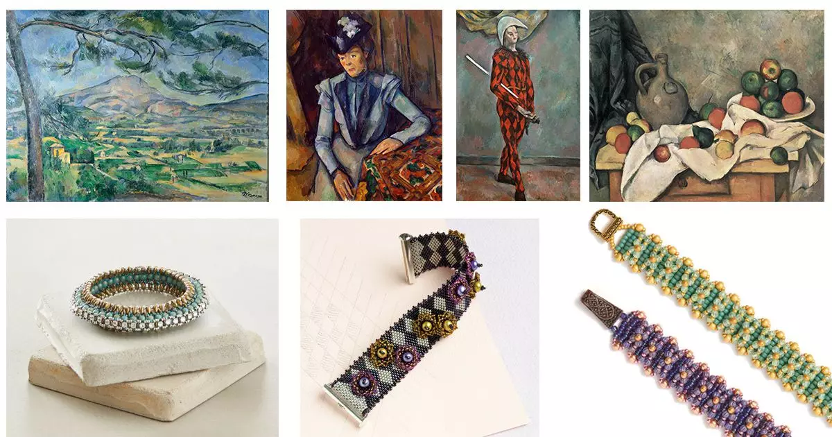 Gyöngyfűzés a mesterekkel: Paul Cézanne
