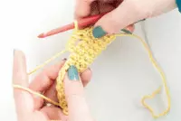 Как да плетете на една кука бод с кюлчета 17166_3