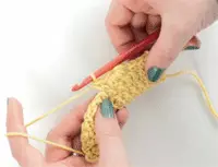 Как да плетете на една кука бод с кюлчета 17166_4