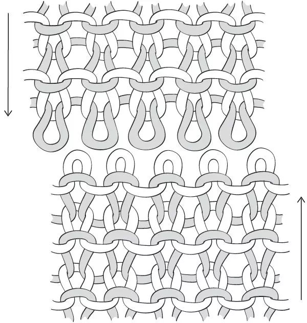 Pag-grafting sa Knitting Mith 3, Part I: Usa ka Gisumpay nga Row Mao ang Katumbas sa Usa ka Pattern Row 1744_16