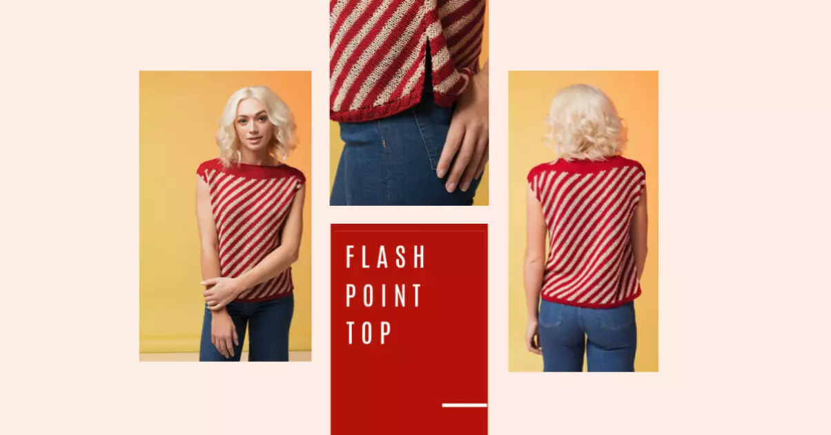 Savaitės modelis: „Flash Point Top“.