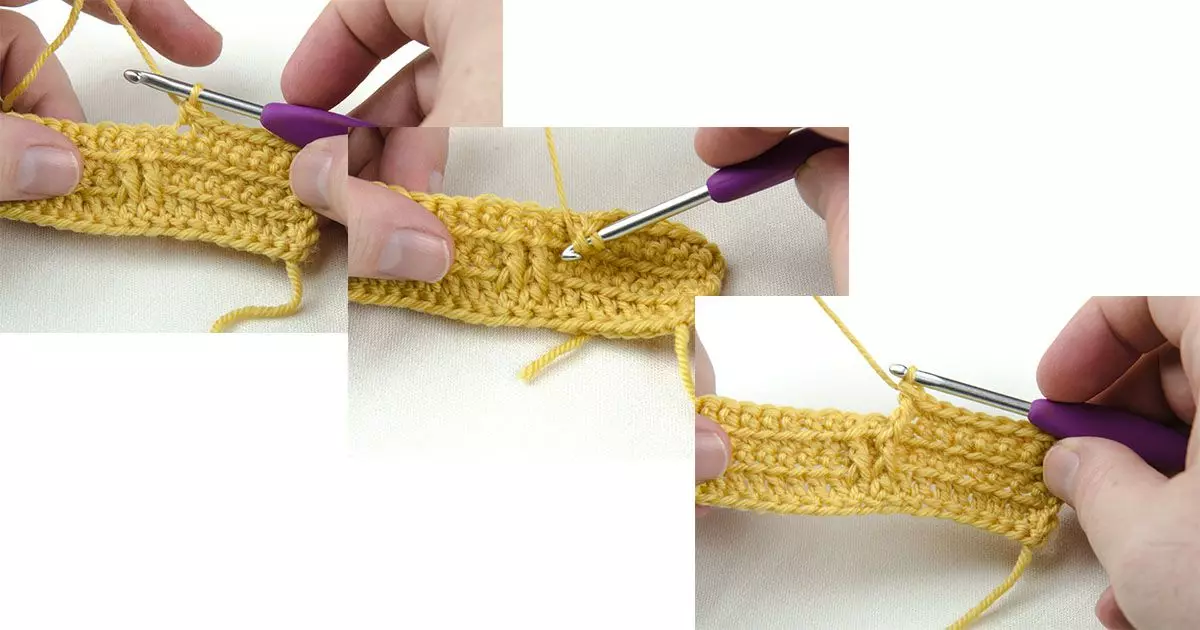 Xadhkaha-Stitch-ka-Stitch: Wasskaaga Cusub ee Crochet 17667_7