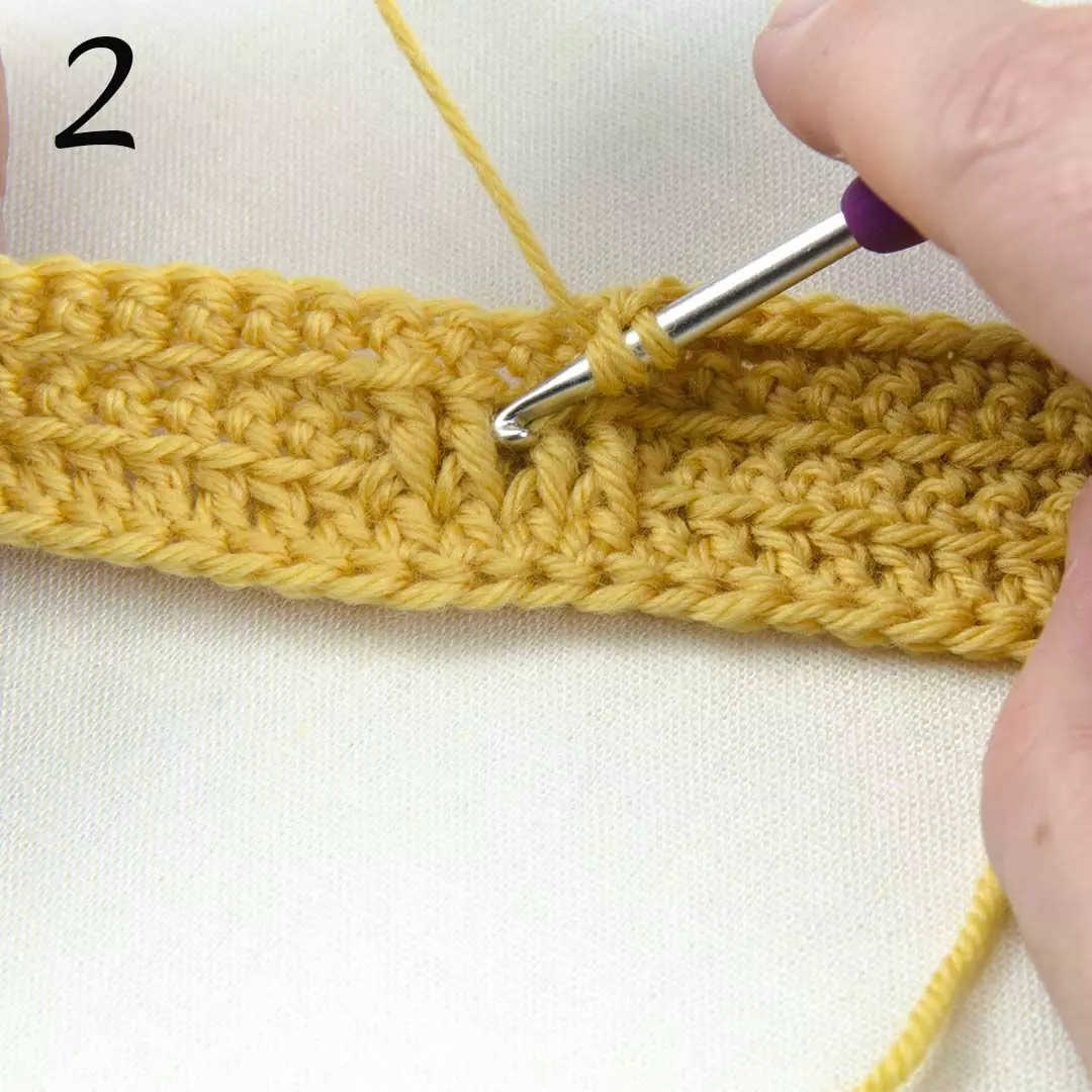 Xadhkaha-Stitch-ka-Stitch: Wasskaaga Cusub ee Crochet 17667_9