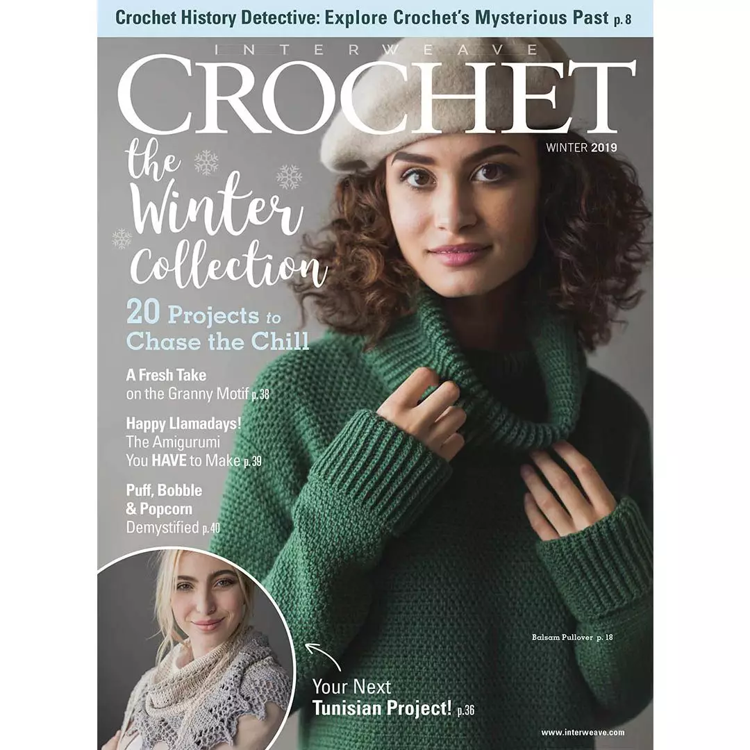 Interweave Crochet سرمائی 2019 یہاں ہے!