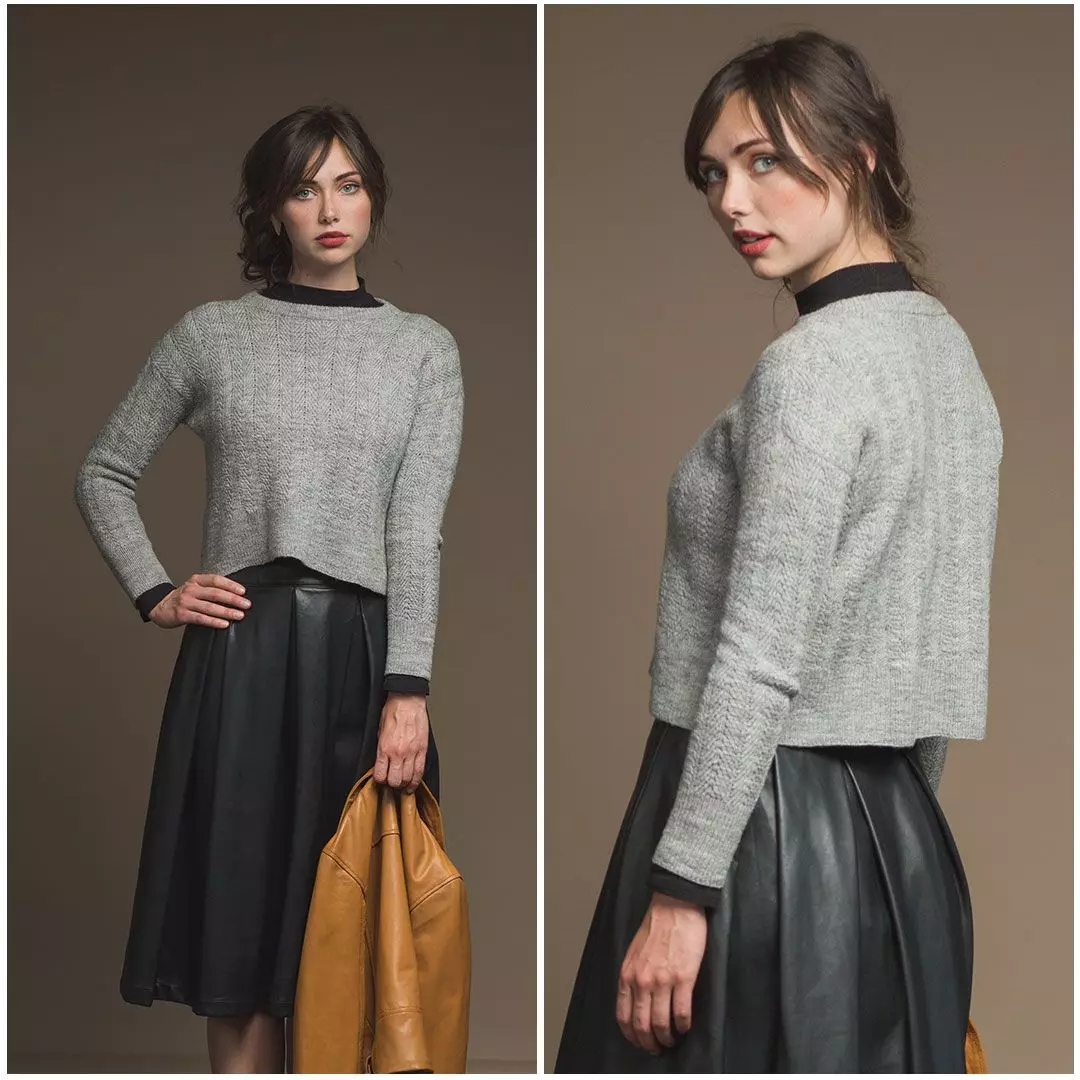 The Lucca Pullover af Cheryl Toy fra Wool Studio Vol. V | Fotos af Harper Point Photography