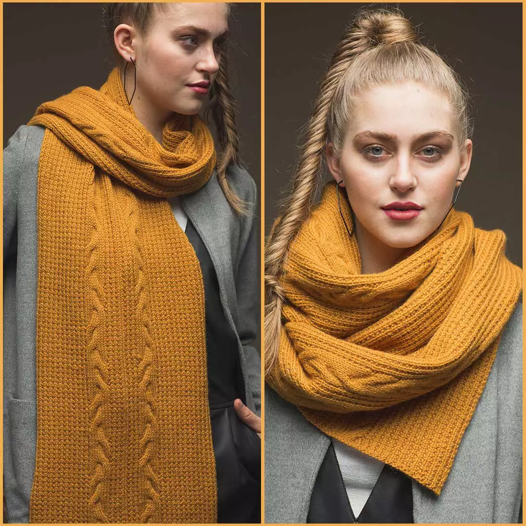 The Galileo Scarf اثر نیشا عبدالله از Wool Studio Vol. V | عکس ها از هارپر پوینت عکاسی