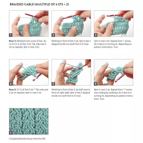 Bonnie Barker Membuat Kabel Crochet Mudah 18791_2