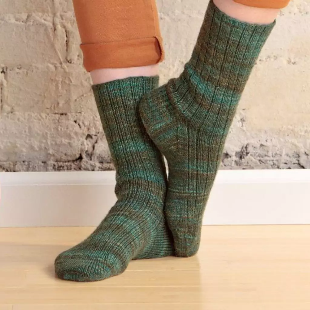 Knitting Socks: Tsis muaj kev zam txim tsis yog 19099_2