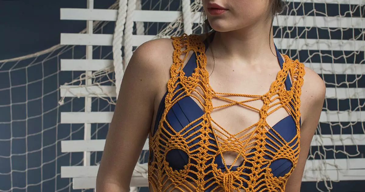 Interweave Crochet Summer 2018: Tunic basisir