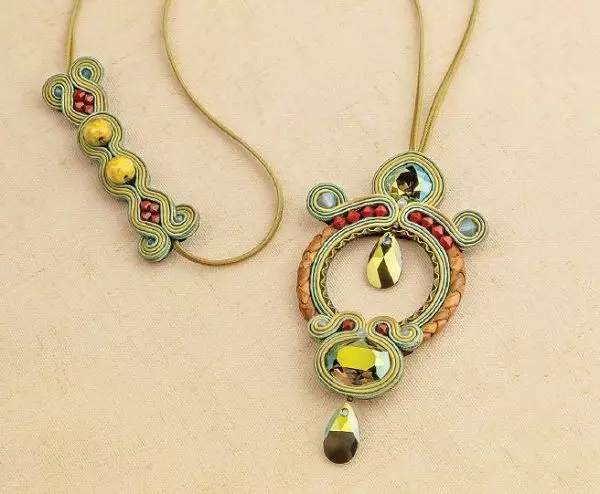 گردنبند ساخت جواهرات soutache از Csilla Papp