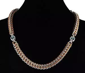 Chain Maille කෙසේද: චන්කි චේන් මාලයක් සාදන්න