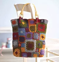 I-Little Twisted noma Isikwele Esikhulu: Isikhwama Se-Crochet