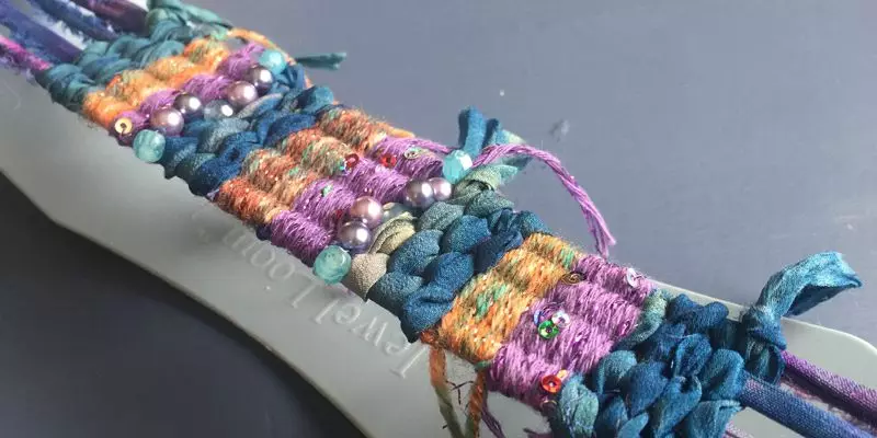 Mixed Weave Cuff