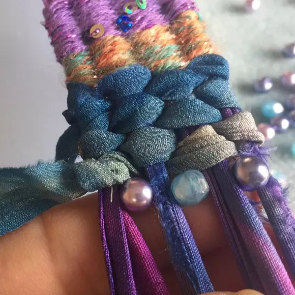 Mixed Weave Cuff