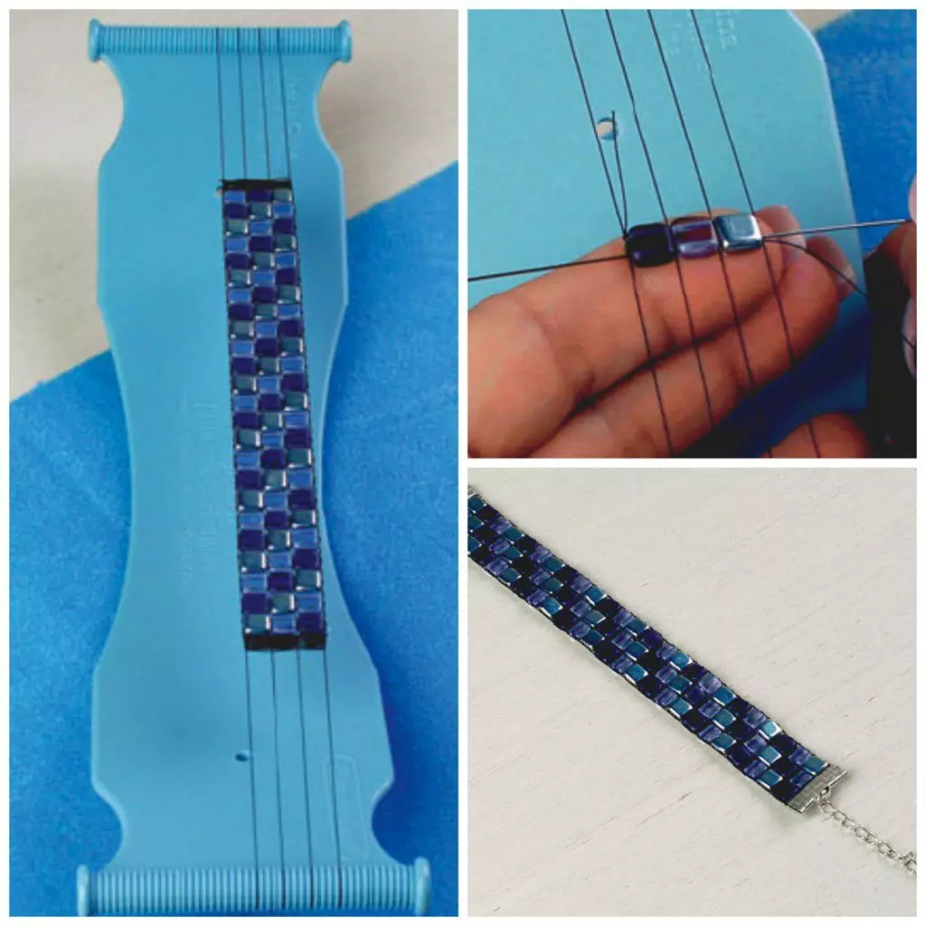 Jewel's Jewel Loom a cikin aiki, daga Jewel Loom Inspirations