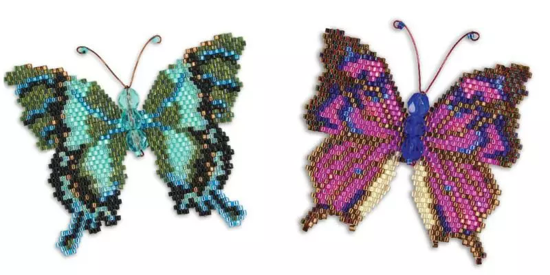 Funda indlela yokuthunga iButterfly ene-Beaded Easy