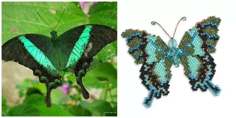 Inspirez-vous de la nature pour perler un magnifique papillon