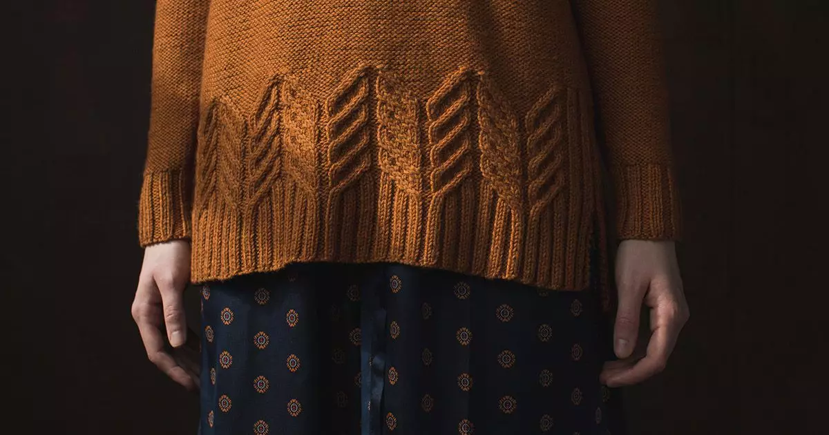 knit.wear סתיו/חורף 2018: טוניקת טרפין