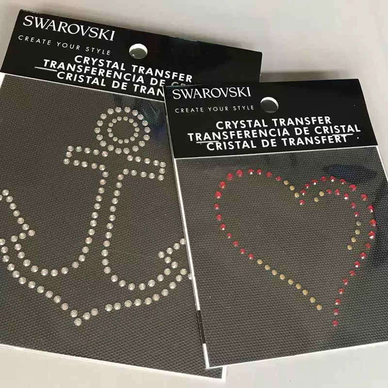 Kif tuża Swarovski Crystal Transfers